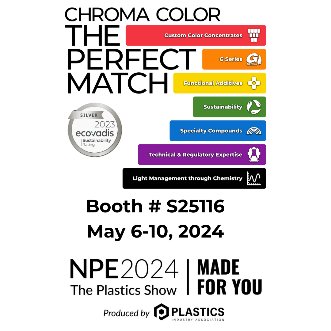 Chroma Color® Exhibiting at NPE 2024 South Hall # S25116 – Chroma Color ...
